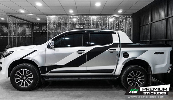 Stripes Decals Kit for Truck - Side Decal for Pickup Truck Vinyl Graph ...