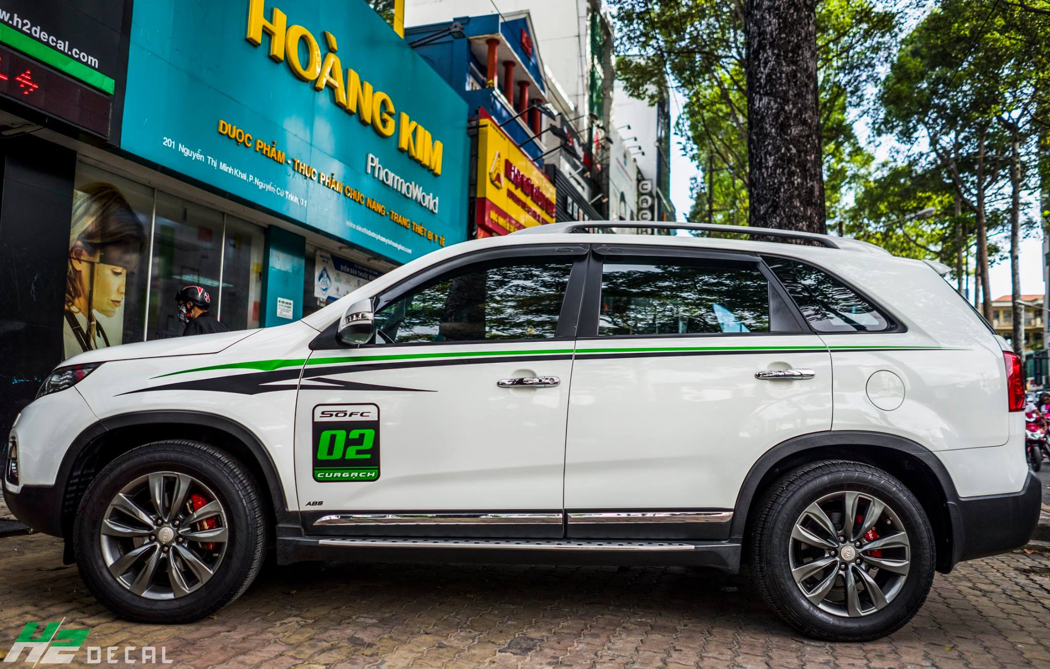 Car Side Decals - Vinyl Graphics Decals for SUV - 028 – H2 Stickers ...