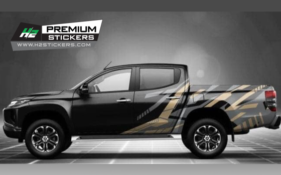 Stripes Decals Kit for Truck - Side Decal for Pickup Truck Vinyl Graph ...