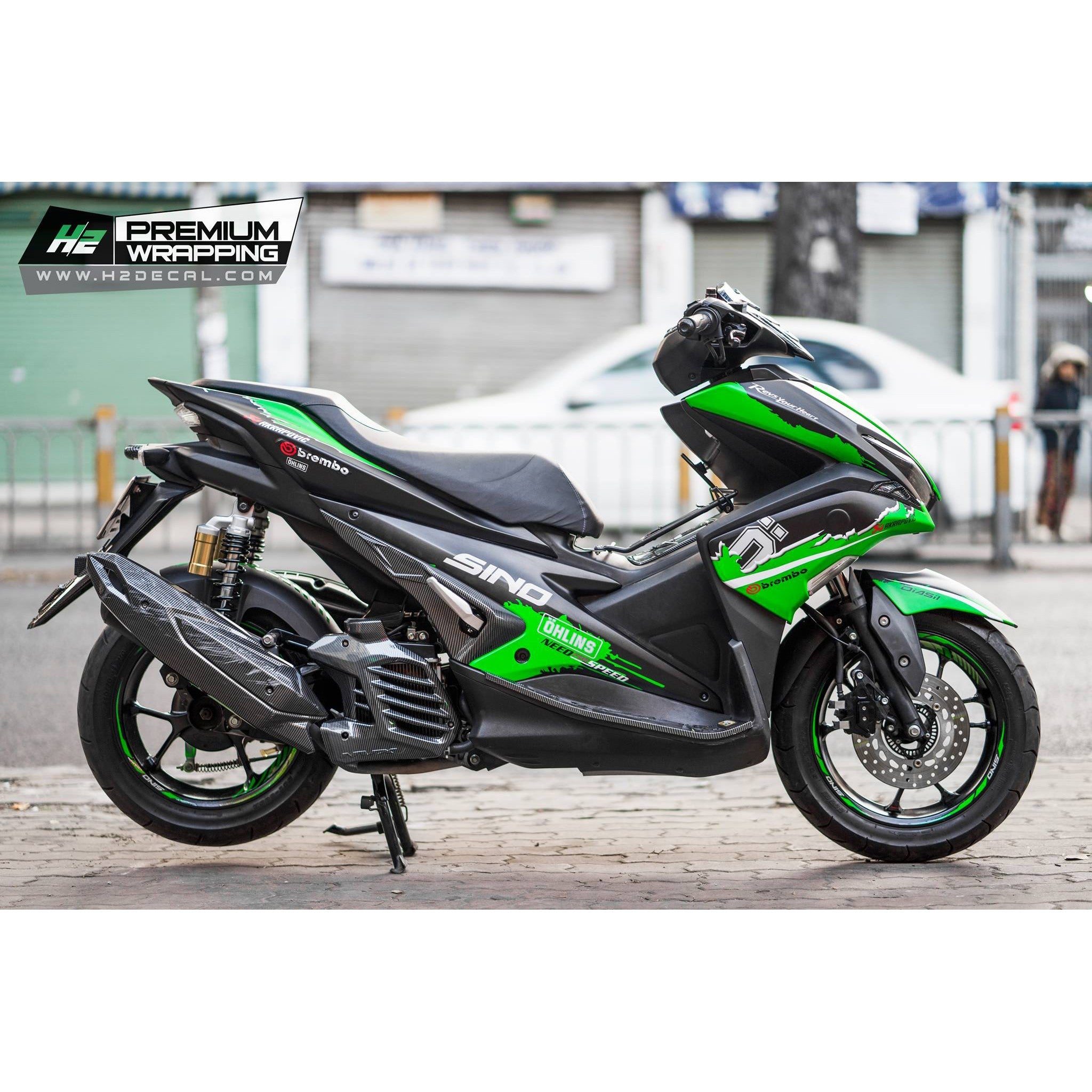 Yamaha NVX Stickers Kit - 084 – H2 Stickers - Worldwide