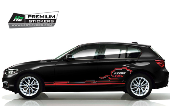 Car Side Decals - Vinyl Graphics Decals for SUV - 010 – H2 Stickers ...