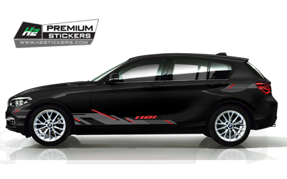 Car Side Decals - Vinyl Graphics Decals for SUV - 018 – H2 Stickers ...