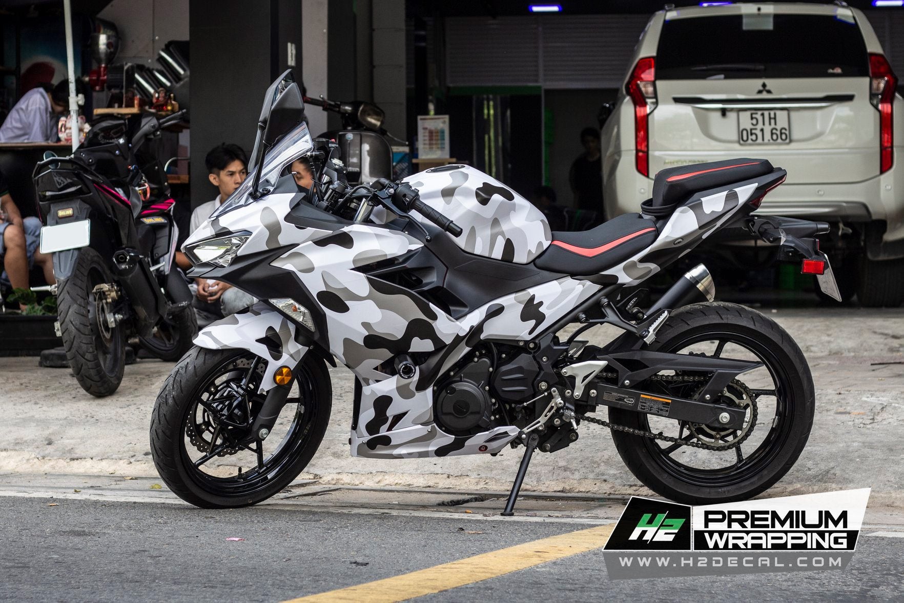 Kawasaki Ninja 400 Stickers Kit - 002 – H2 Stickers - Worldwide