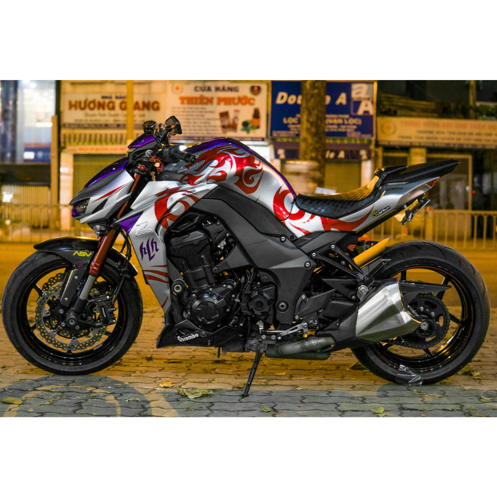 Kawasaki Z1000 Stickers Kit - 033 – H2 Stickers - Worldwide