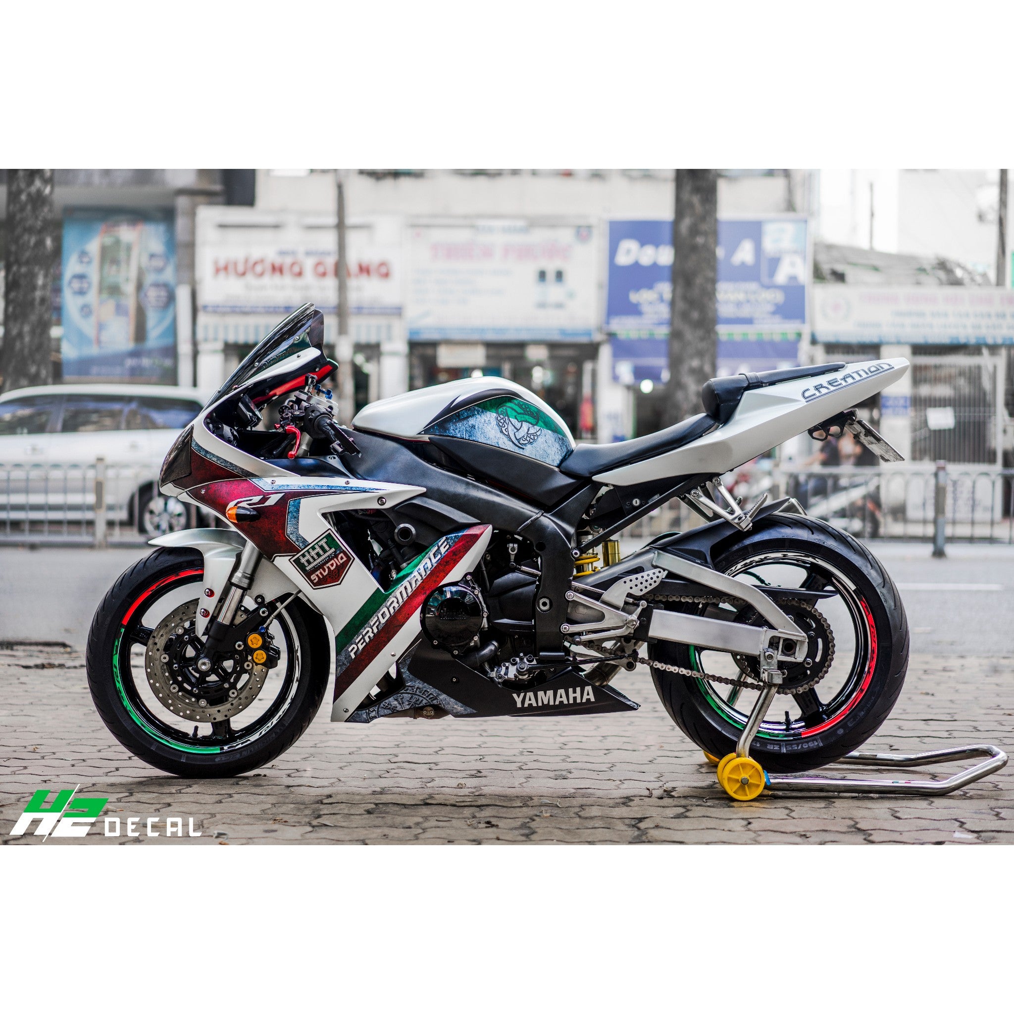 YAMAHA YZF-R1 Stickers Kit - 017 – H2 Stickers - Worldwide