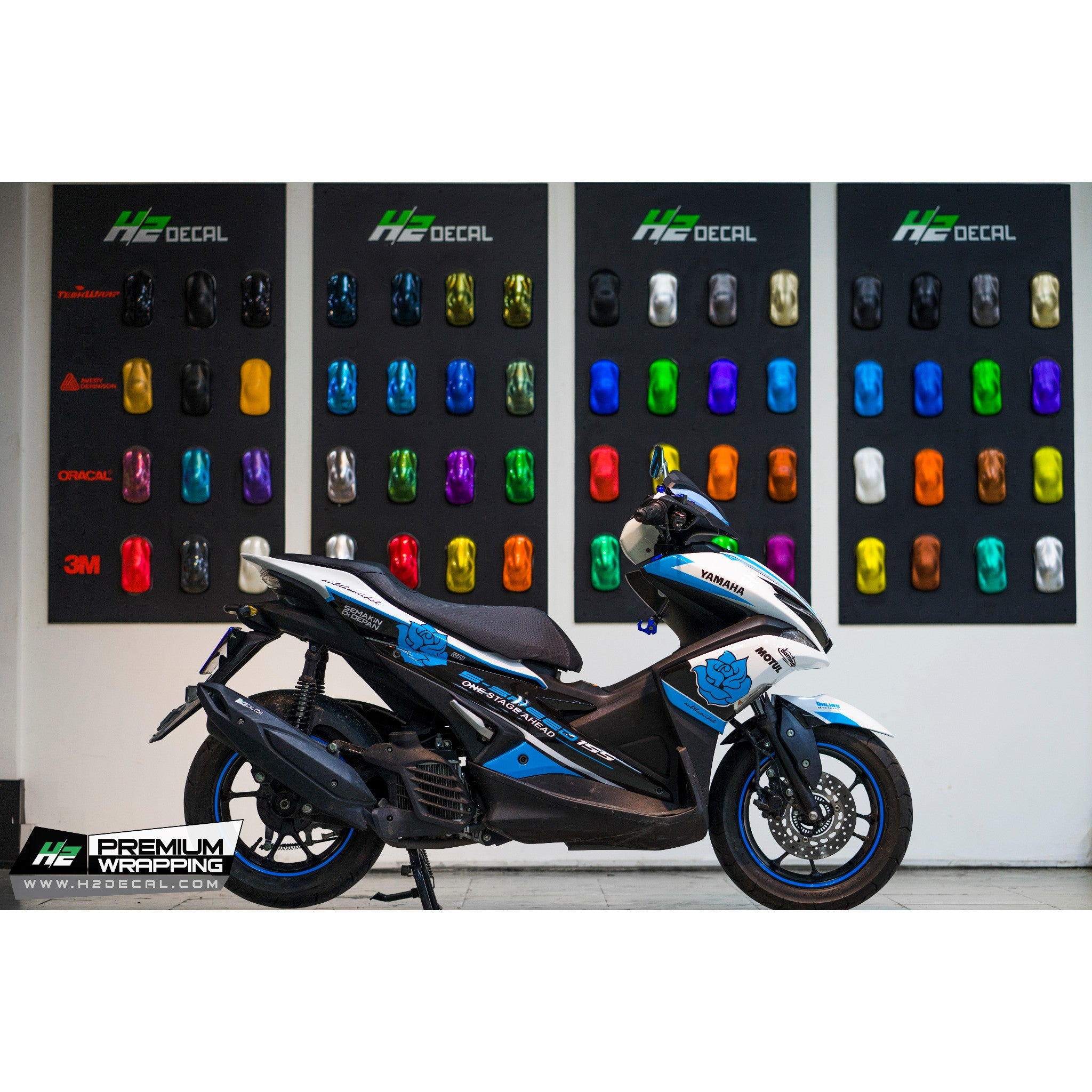 Yamaha Aerox Stickers Kit - 071 – H2 Stickers - Worldwide