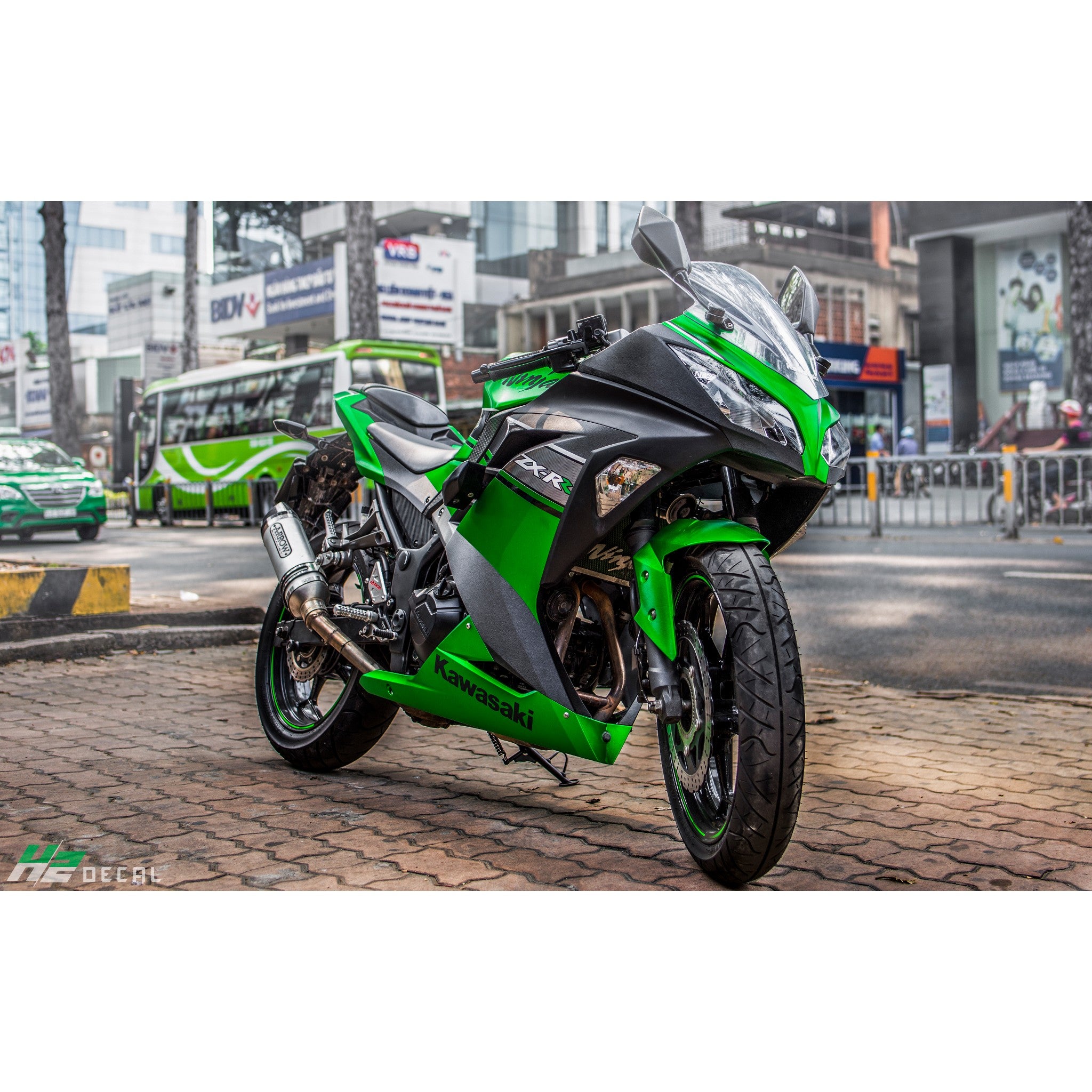 Kawasaki Ninja 300 Stickers Kit - 005 – H2 Stickers - Worldwide
