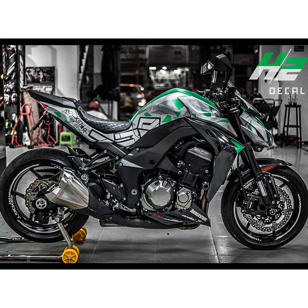 Kawasaki Z1000 Stickers Kit - 008 – H2 Stickers - Worldwide