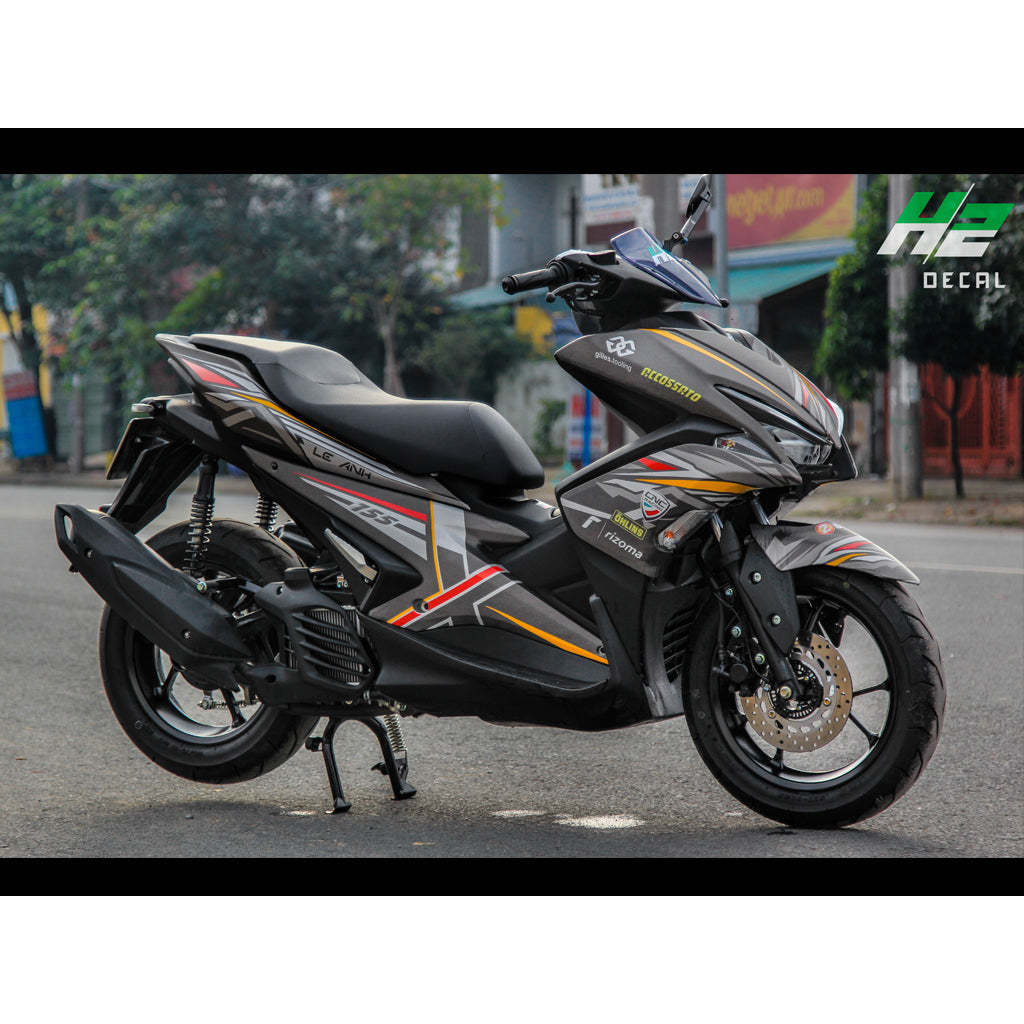 Yamaha Aerox Stickers Kit - 006 – H2 Stickers - Worldwide