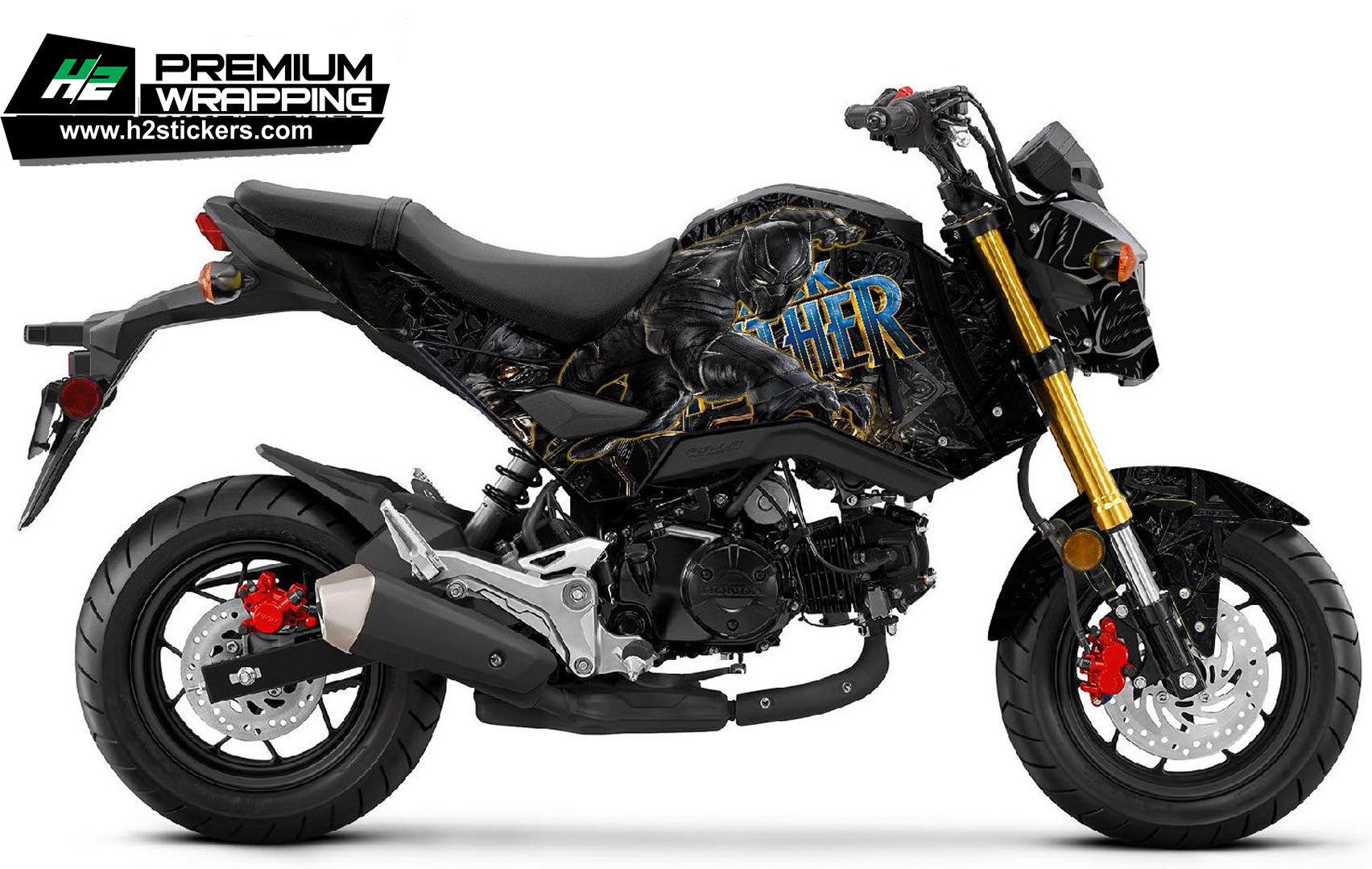 HONDA Grom Stickers Kit - 016 – H2 Stickers - Worldwide